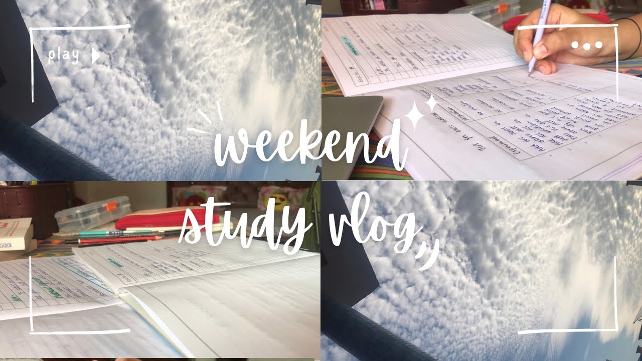 Weekend study vlog 📖 |productive Sunday - YouTube