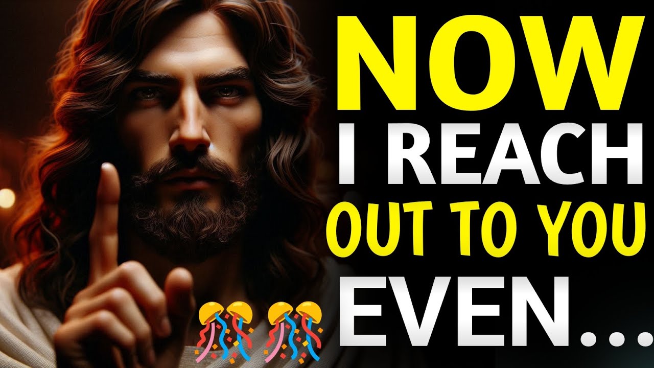 God says : Now i reach out to you even... God's urgent message today ...
