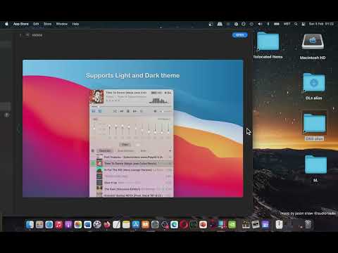 Ionica Music App from Mac App Store (Basic Overview)