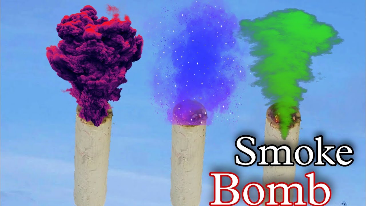 How to make smoke bomb at home Easy - YouTube