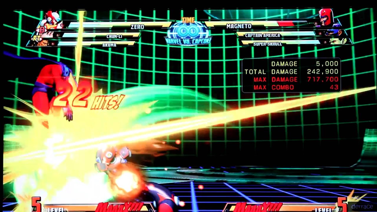 MvC3 - Zero Combos 1 (Charged Loop) - YouTube