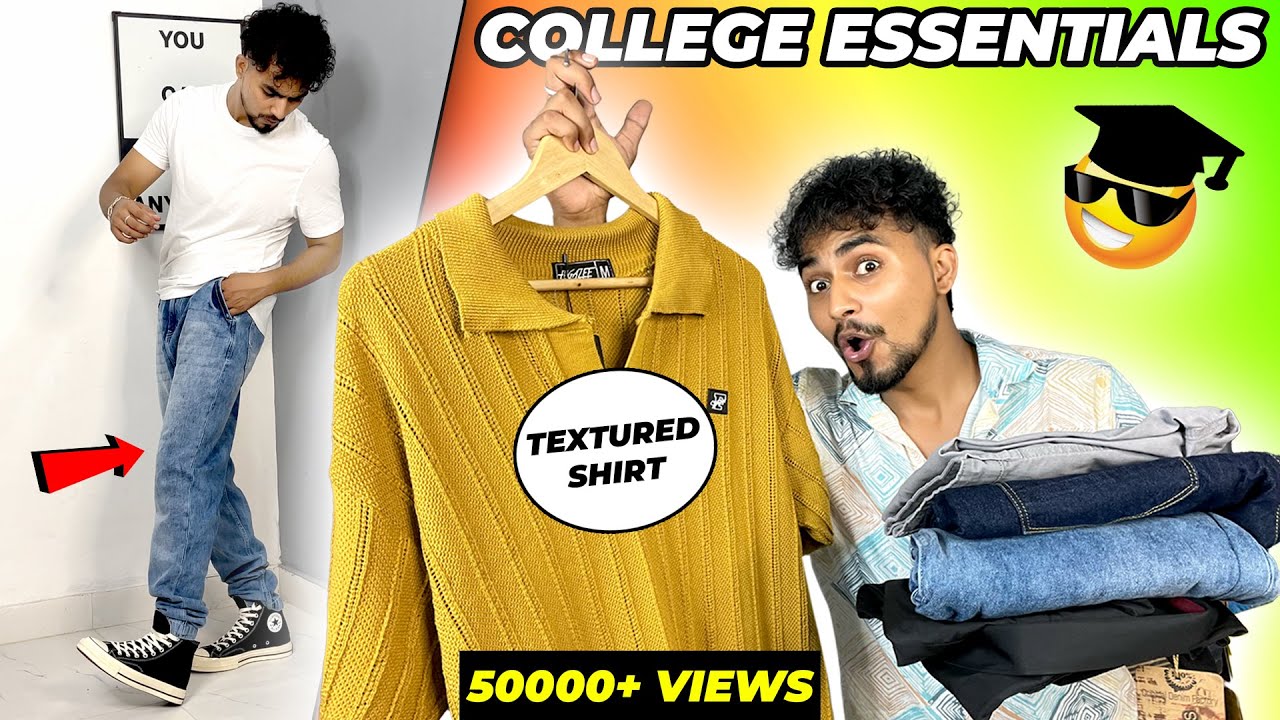 8 *BUDGET* College Essentials Every Guy MUST HAVE | College Outfit ...