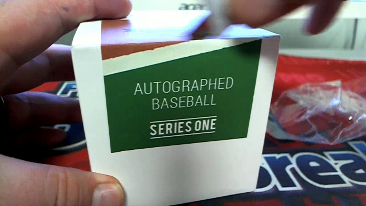 2018 Hit Parade Autographed Baseball Hobby Box Series 1 ID ...