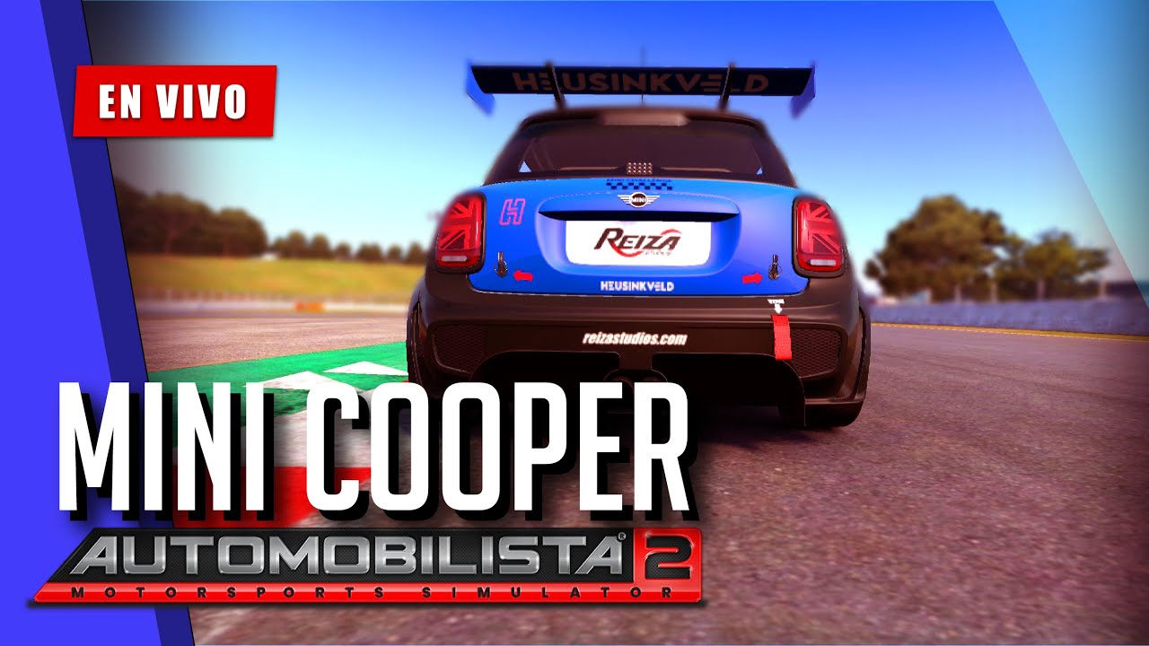 Mini Cooper Automobilista 2 - Modo Racing PC con Volante Logitech - YouTube