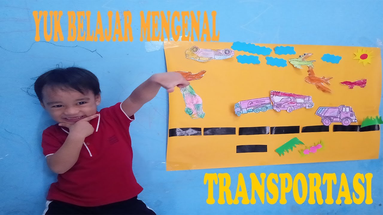 Belajar Mengenal Dan Membedakan Transportasi Darat Dan Udara - YouTube