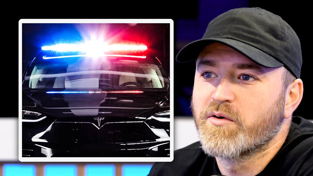 Police Loving New Tesla Cop Car - YouTube