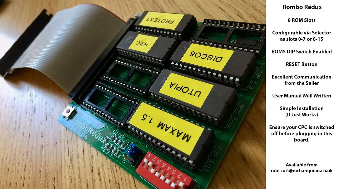 Rombo Redux Board Unboxing Video - YouTube