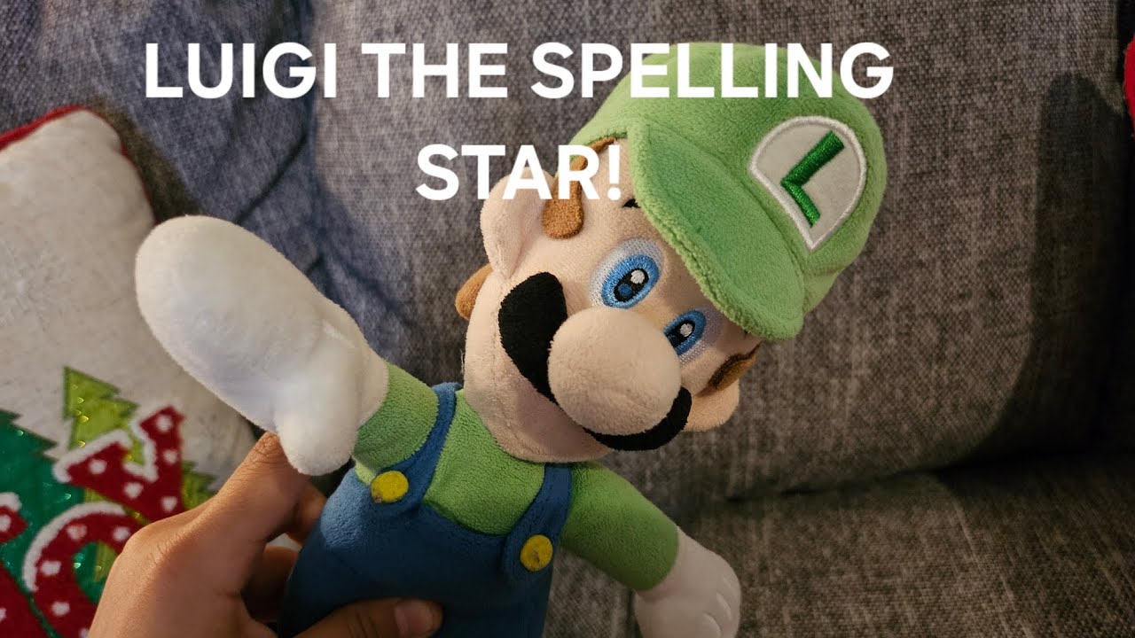 Mario And Luigi only: Luigi The spelling Star 🌟 - YouTube