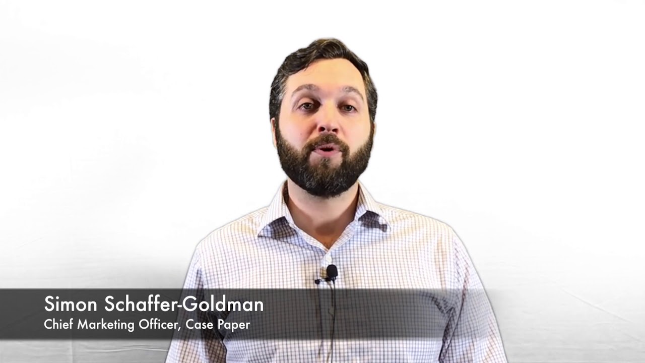 Vistage Key Executive Group Member Simon Schaffer-Goldman, CMO at Case ...