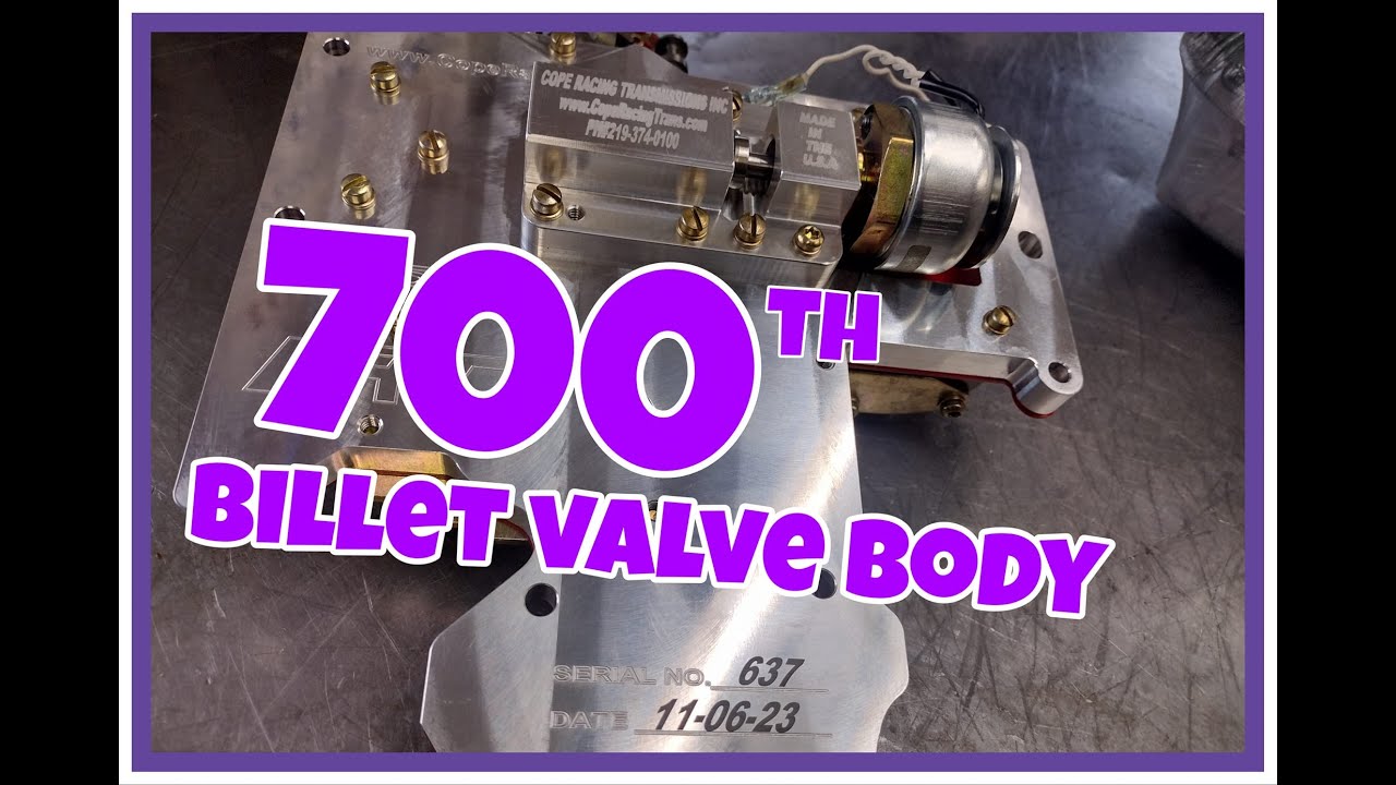 700 BILLET TRANS BRAKE VALVE BODIES BUILT 727 48RE - YouTube