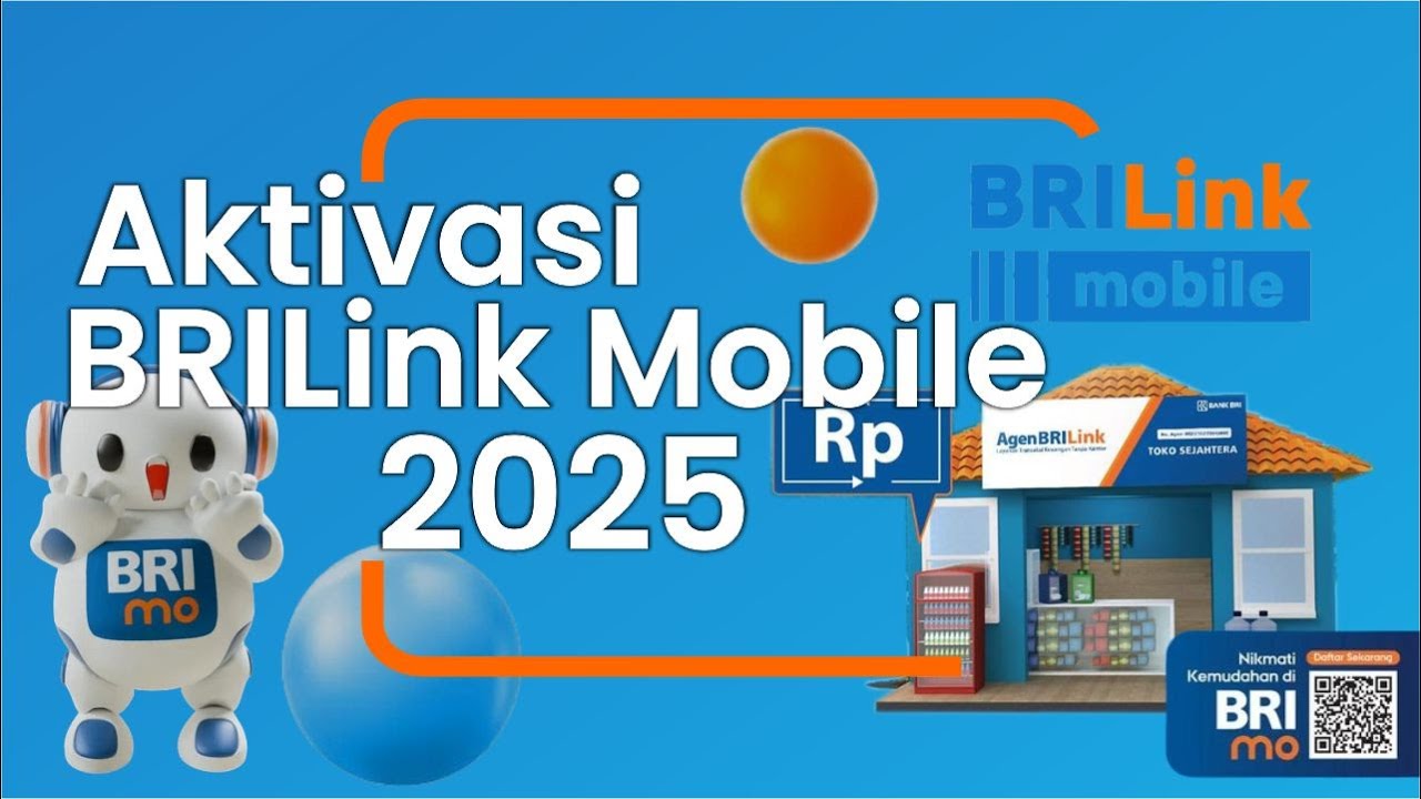 Tutorial aktivasi BRILink mobile 2025, Interface paling modern di ...
