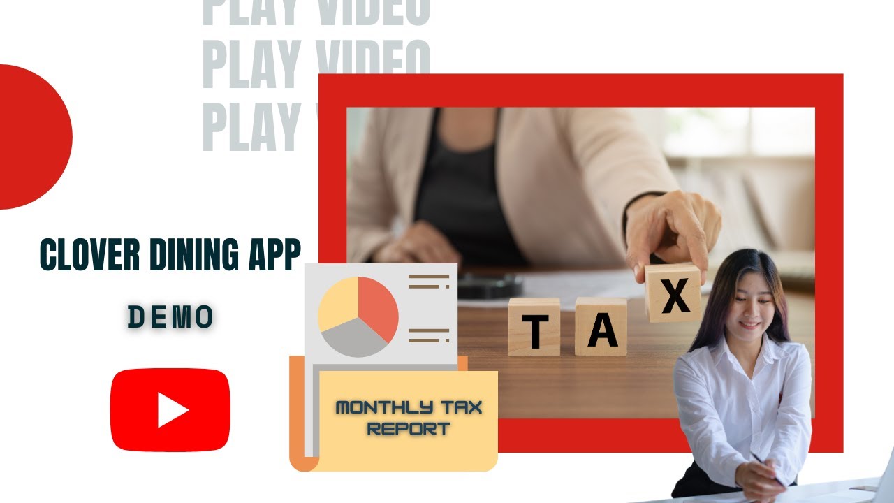Clover Station POS How To Print An End Of The Month Tax Report Clover Station POS How To Print An End Of The Month Tax Report