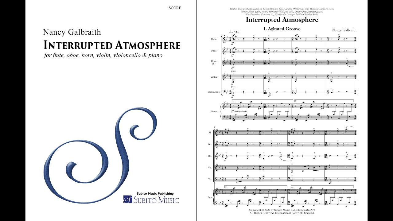 Nancy Galbraith – Interrupted Atmosphere – Music & Score – 4K - YouTube