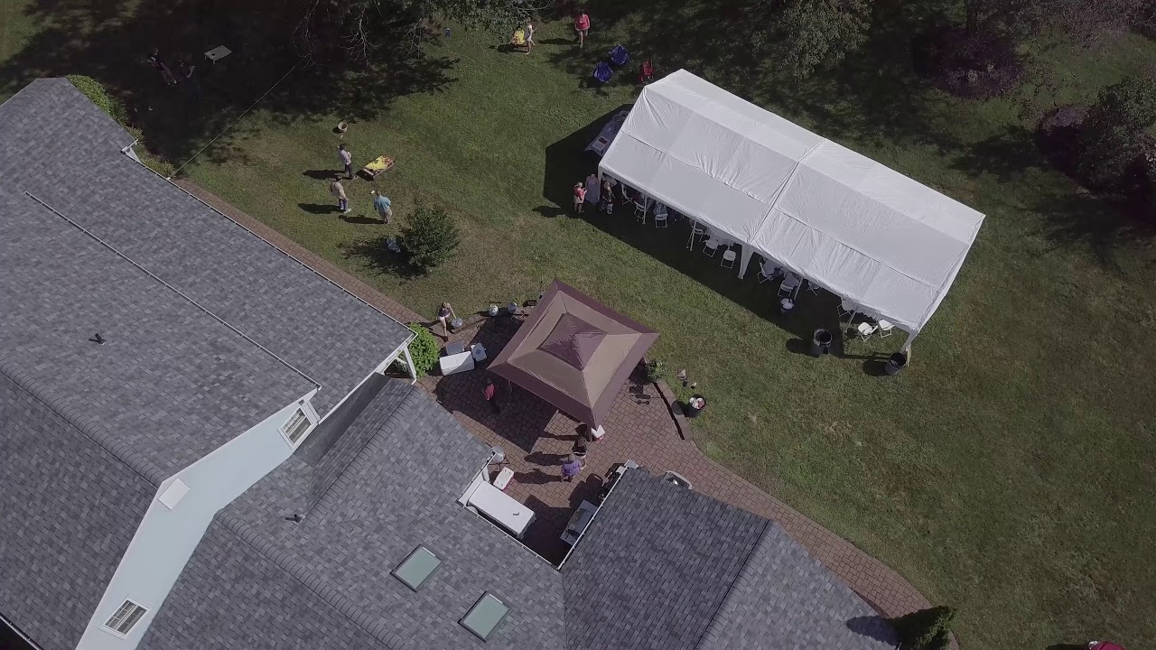 Riggott Family Reunion Aerial Rough Cut - YouTube