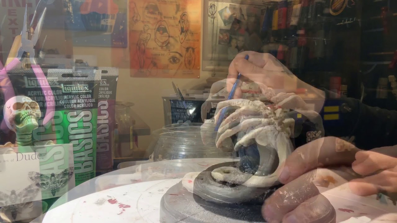 “hugs” The Facehugger #Fanart #alien #aliensmovies - YouTube