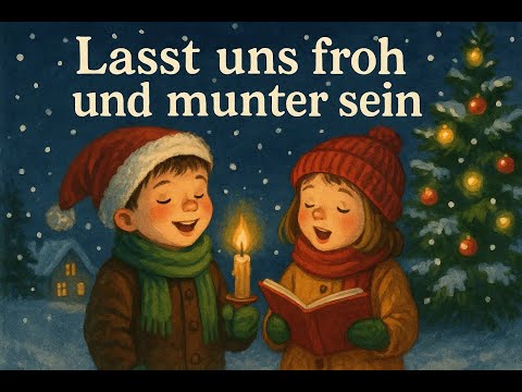 🎶Kinderlieder Hop Hop🎶 – 🎁⭐ Lasst uns froh und munter sein ⭐🎁 | Kinderlied deutsch