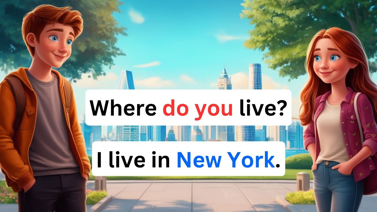 English Conversation Practice | Questions and Answers for Beginners ...