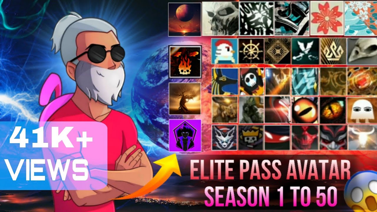 ELITE PASS AVATAR SEASON 1 TO 50 😱 ALL AVATAR IN FREE FIRE 🔥 - YouTube