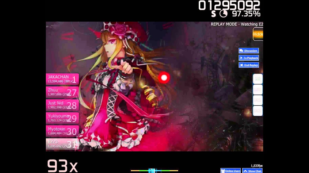 Osu! Testing Settings. - YouTube