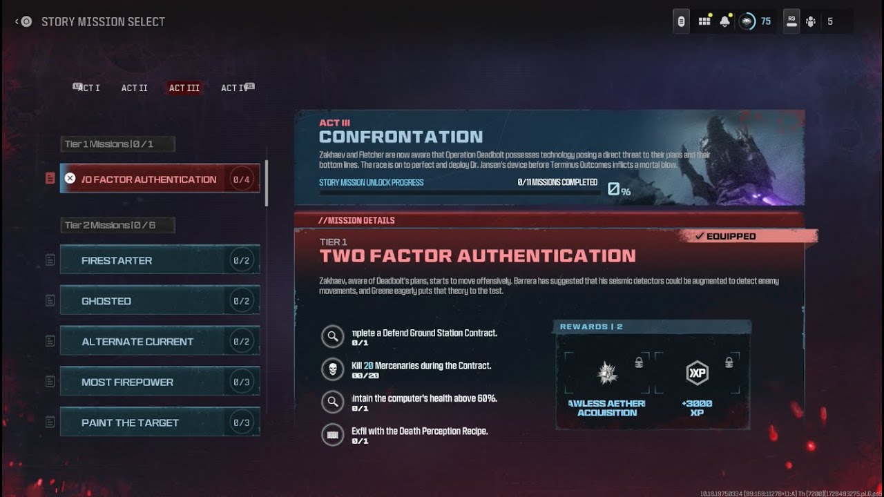 MWZ Act III Missions and Trying to Survive in Tier 3 Zone! - YouTube