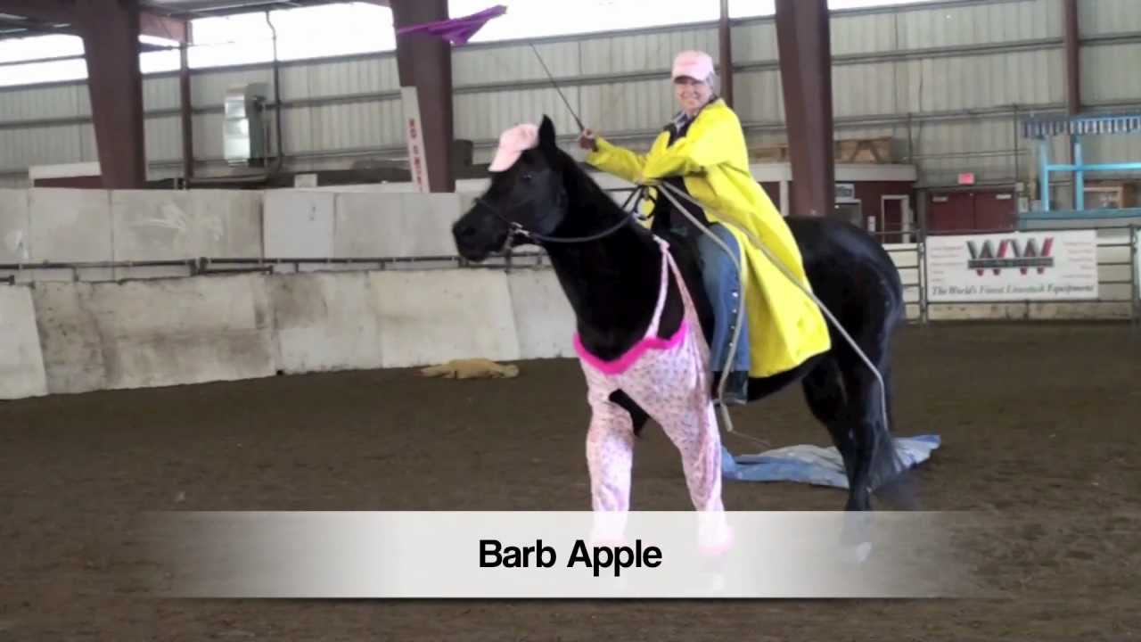 Barb Apple Strip Tease - YouTube