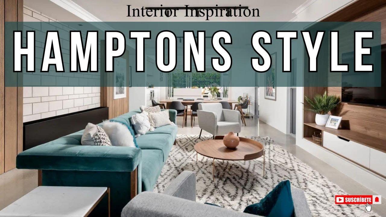 Hamptons Style Interior | Hamptons style House | HOW TO Decorate ...