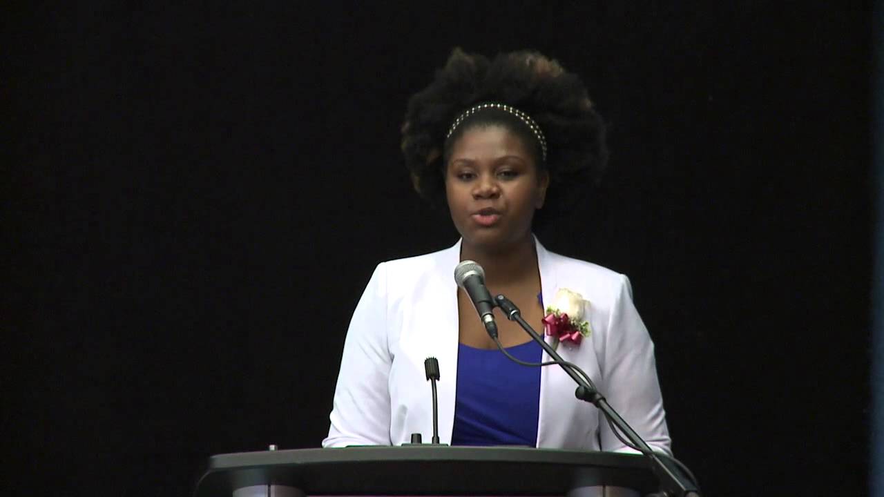 Banquet de remise des prix 2015- Stephanie Baptiste - YouTube