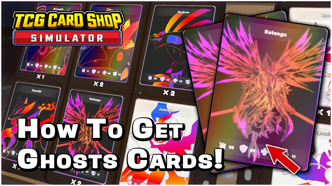 How Do You Get Ghost Cards?? - TCG Card Shop Simulator - YouTube