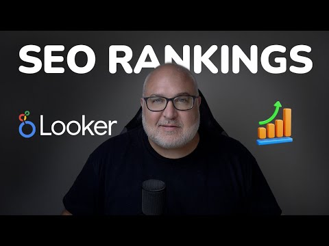 SEO Rankings Dashboard in Looker Studio using Google Search Console Data