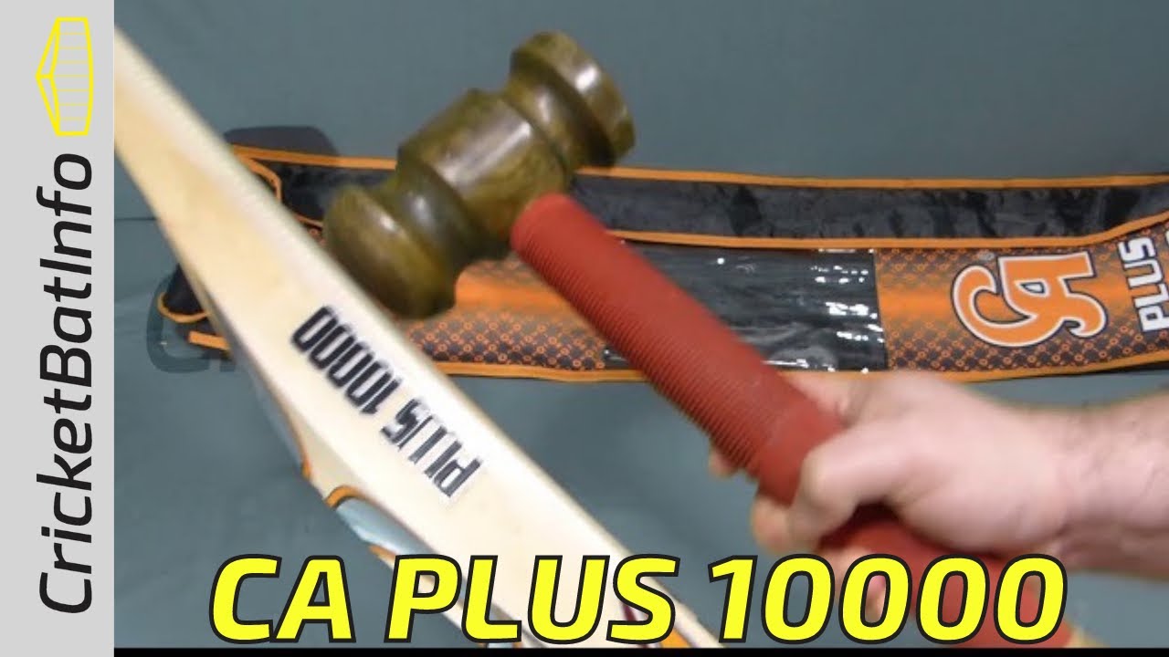 CA Plus 10000 Cricket Bat - YouTube