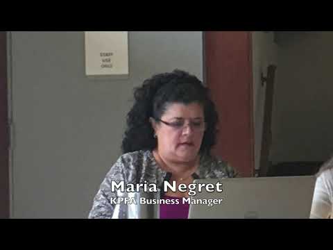 KPFA Business Maria Negret Report To Staff On Failure to Pay Property ...