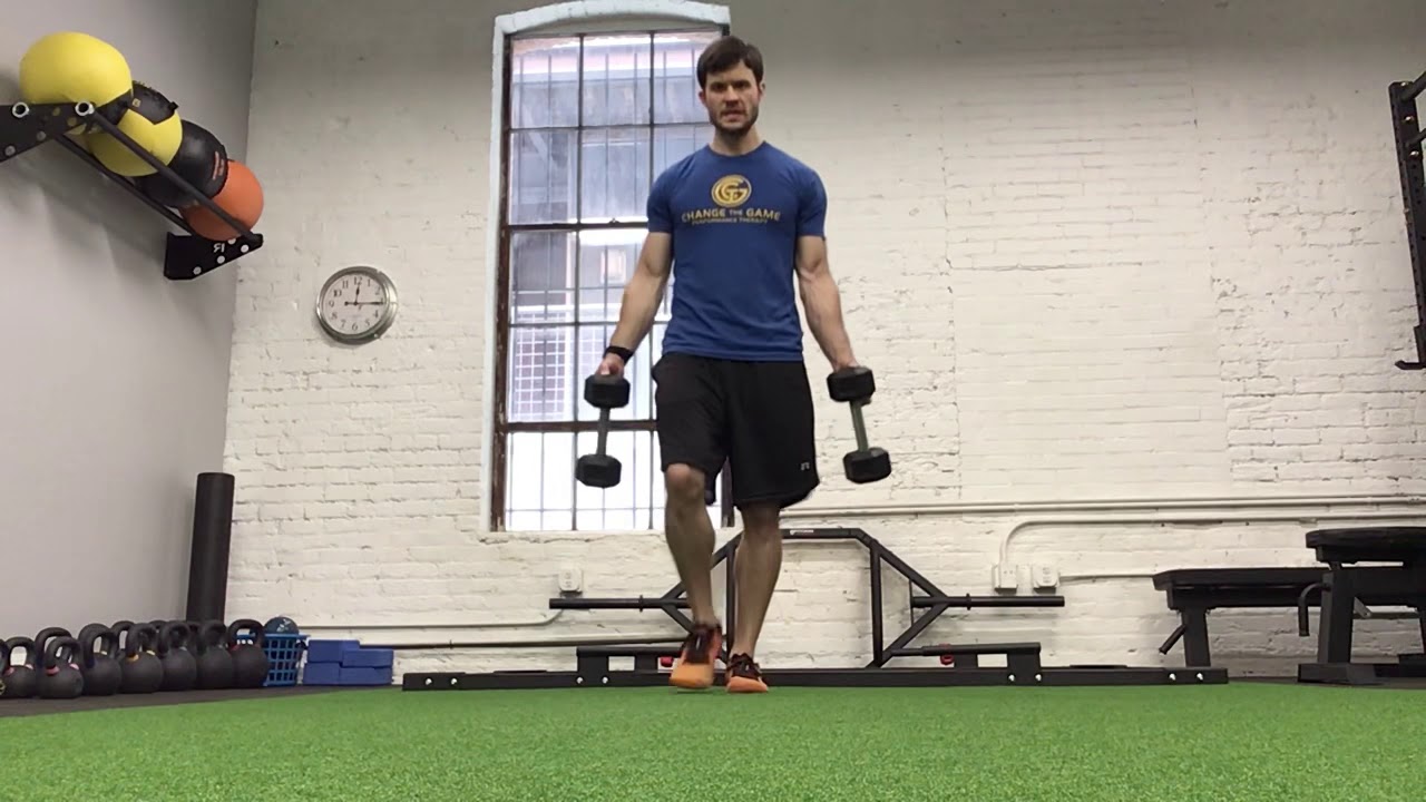 DB Pinch Grip Carry - YouTube