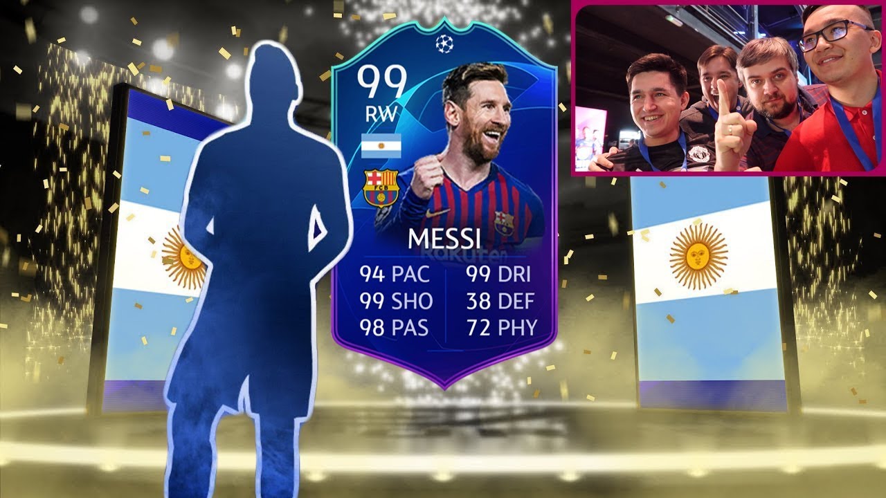 ЛИОНЕЛЬ МЕССИ 99 В ПАКЕ || LIONEL MESSI 99 IN A PACK || MESSI IN A PACK ...
