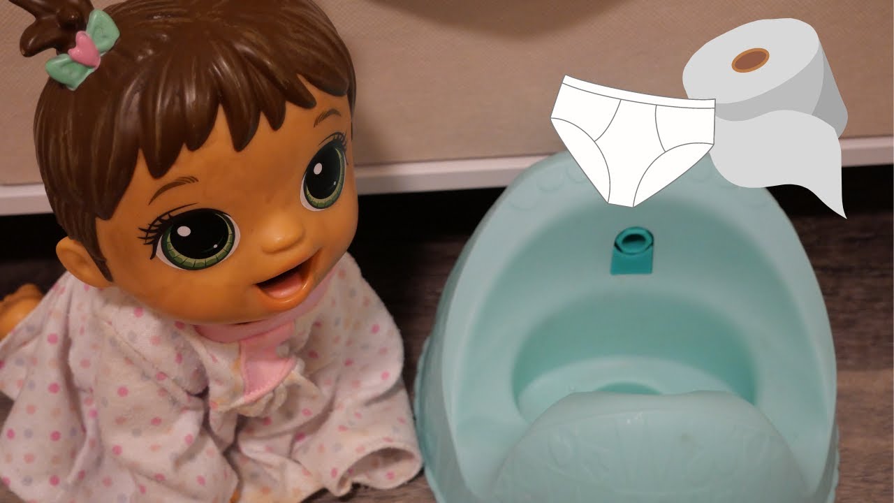 Baby Alive Potty Training Routine 🧻 - YouTube