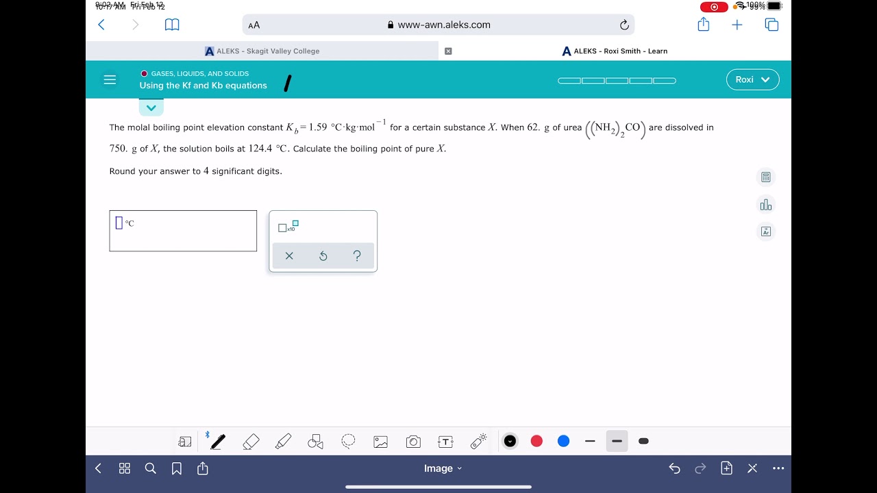 ALEKS: Using Kf and Kb equations - YouTube