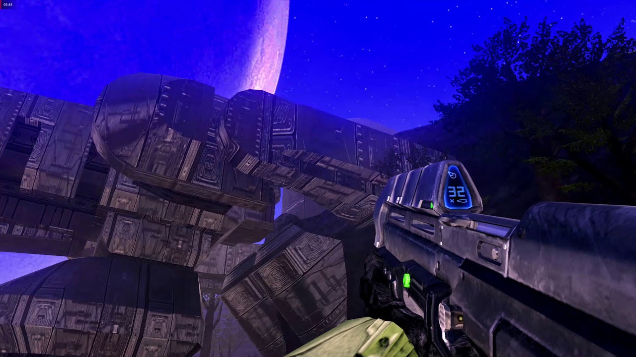 Halo CE - Halo 3 mod + reshade (perfect FOV and HUD off) - YouTube