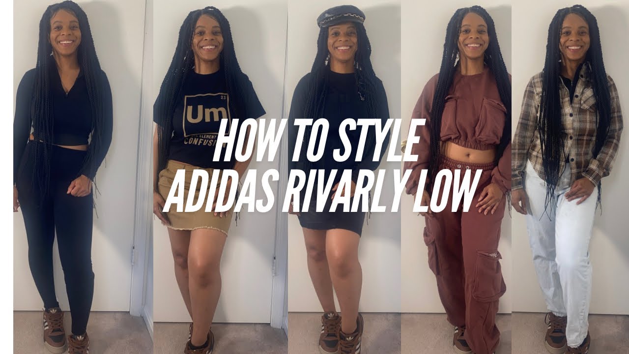 How To Style Adidas Rivalry Low - YouTube
