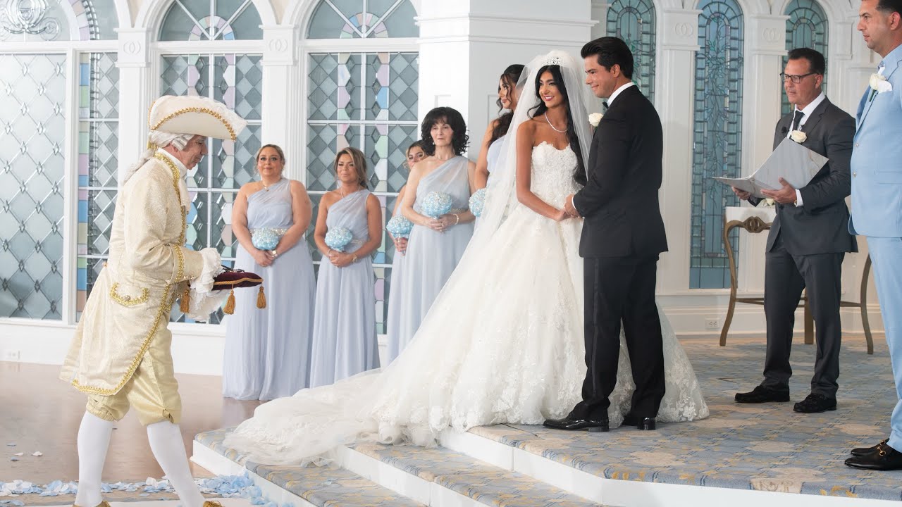 Disney Fairy Tale Weddings/ Aron & Maria Entire Wedding Video - YouTube