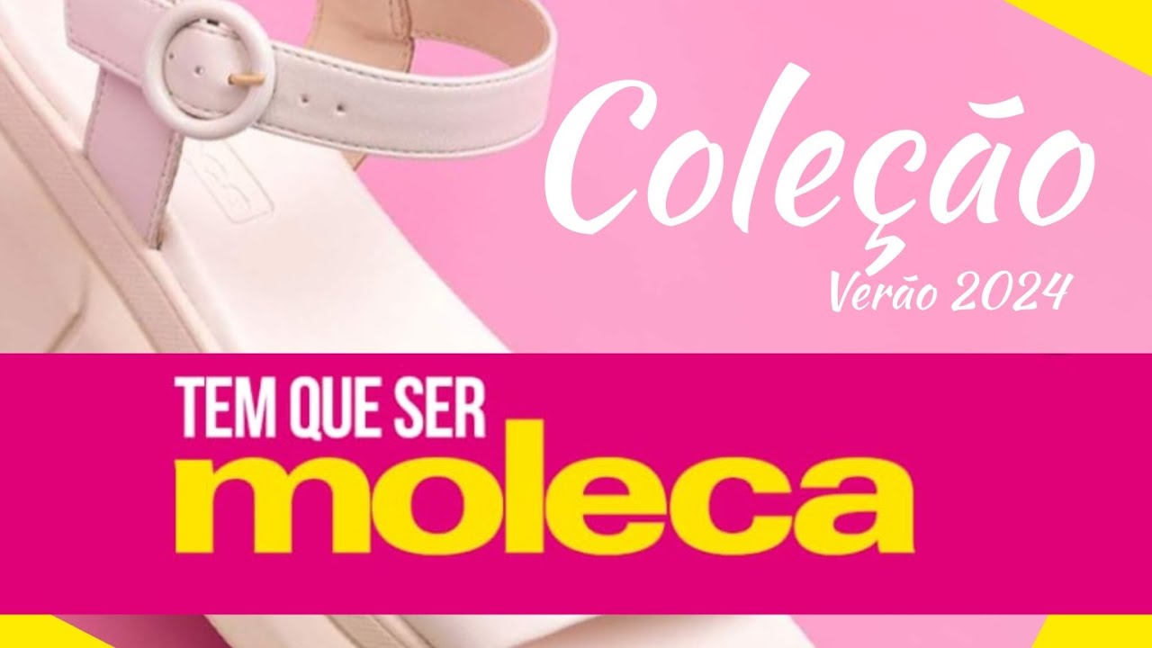 COLEÇÃO CALÇADOS MOLECA! VERÃO 2024!!! ⭐NOVIDADES ⭐ - YouTube