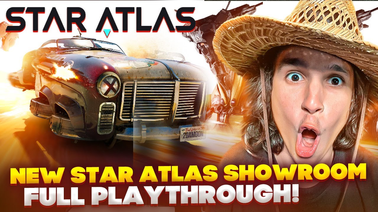 Star Atlas - NEW Showroom 2.1 Gameplay & playthrough - YouTube