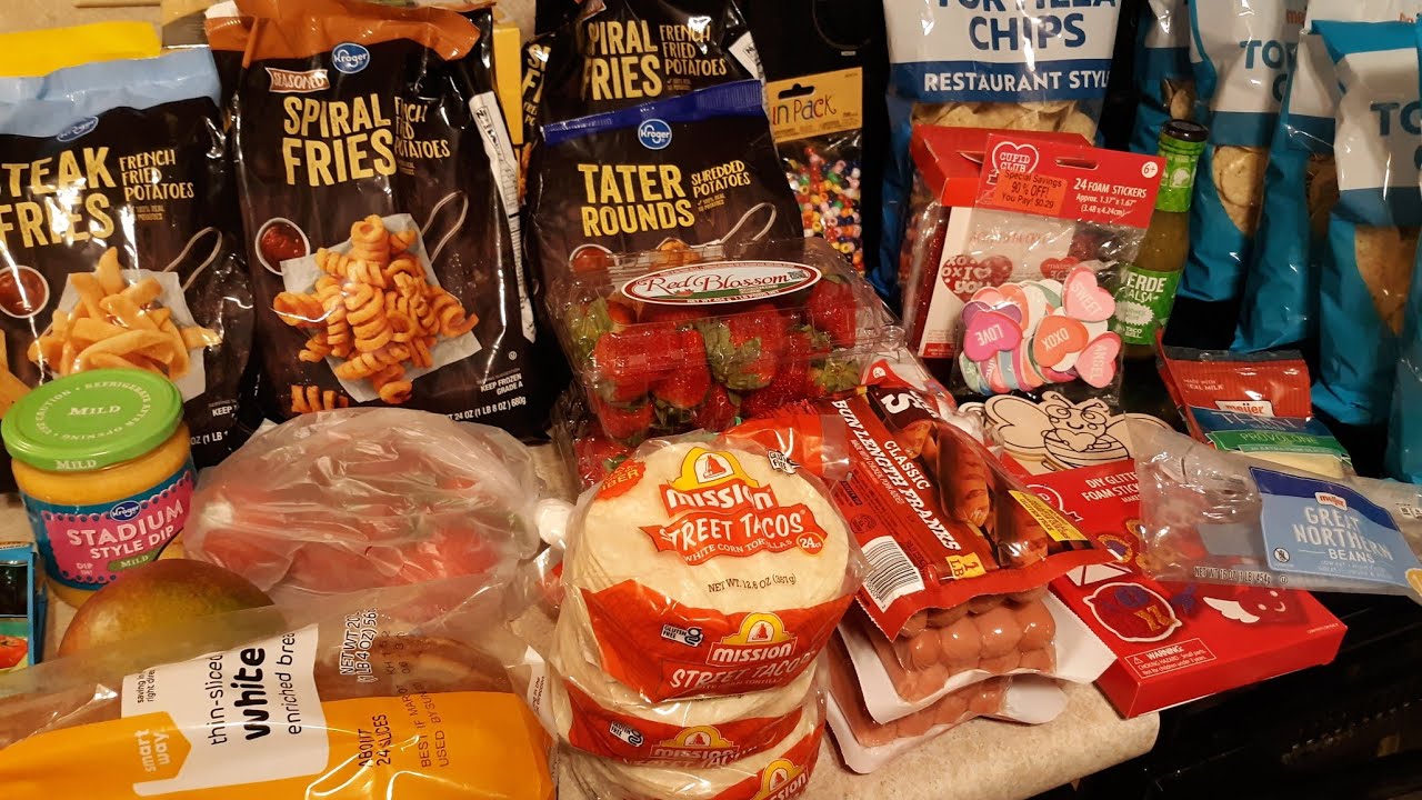 Kroger grocery delivery and quick Meijer grocery haul. getting the ...