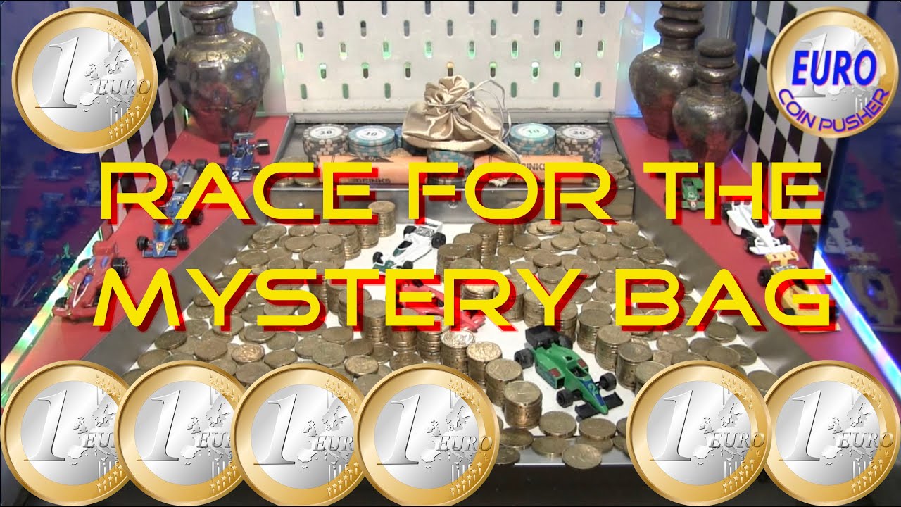 Formula 1 race for mystery bag - Euro Coin Pusher Episode 46 - YouTube