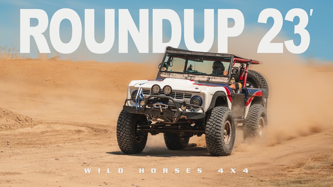 WILD HORSES ROUNDUP 23' | FORD BRONCO SHOW - YouTube