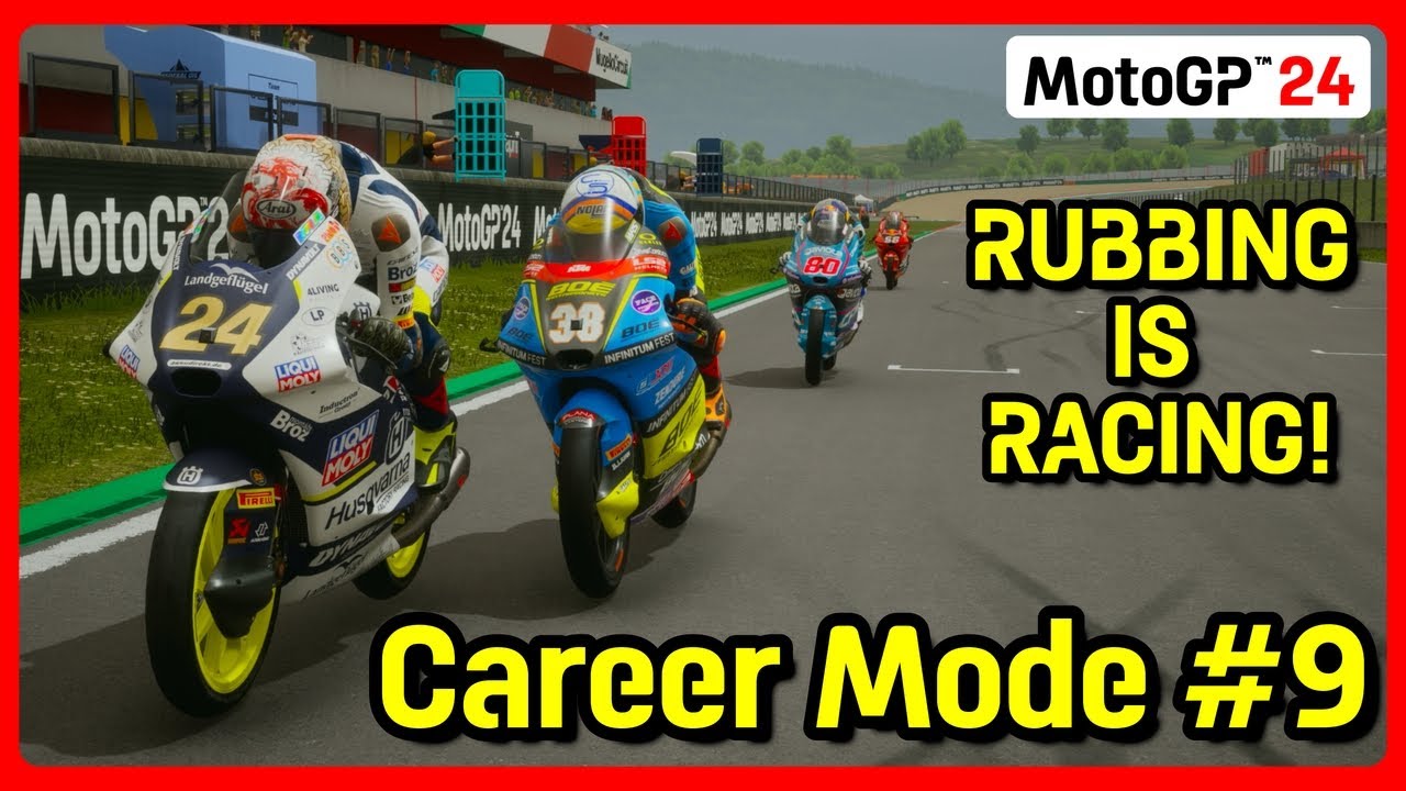 MotoGP24 | Moto3 Career Mode EP.9 'RUBBING is RACING!' - YouTube