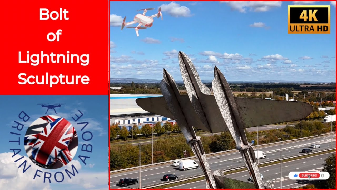 Drone Flight Over the New Bolt of Lightning Memorial #usaf #history # ...