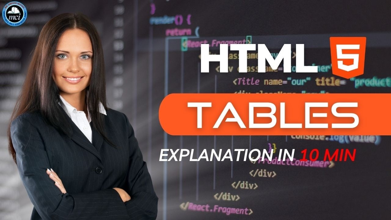 Tables in HTML Tutorial | HTML Table Tags Explained Step by Step | MAK ...