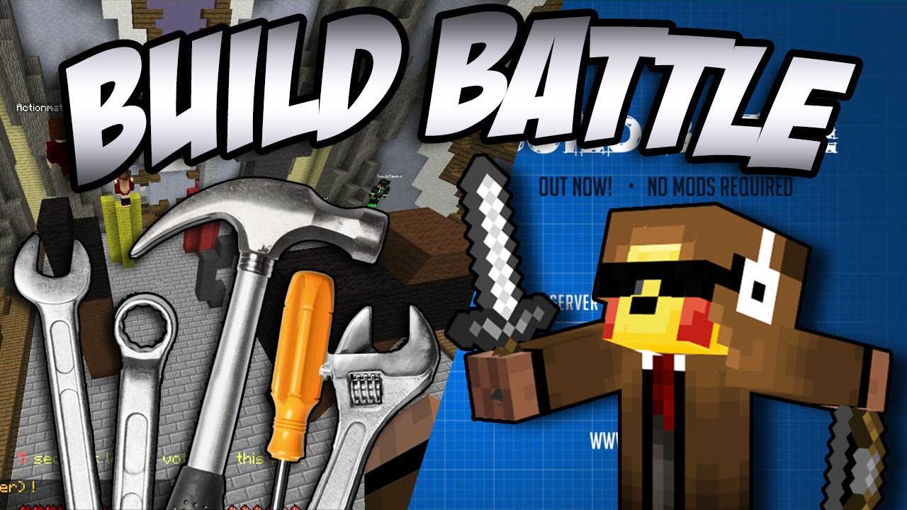 LA GRAN BATALLA DE HERRAMIENTAS | MINECRAFT BUILD BATTLE | Gameplay en ...