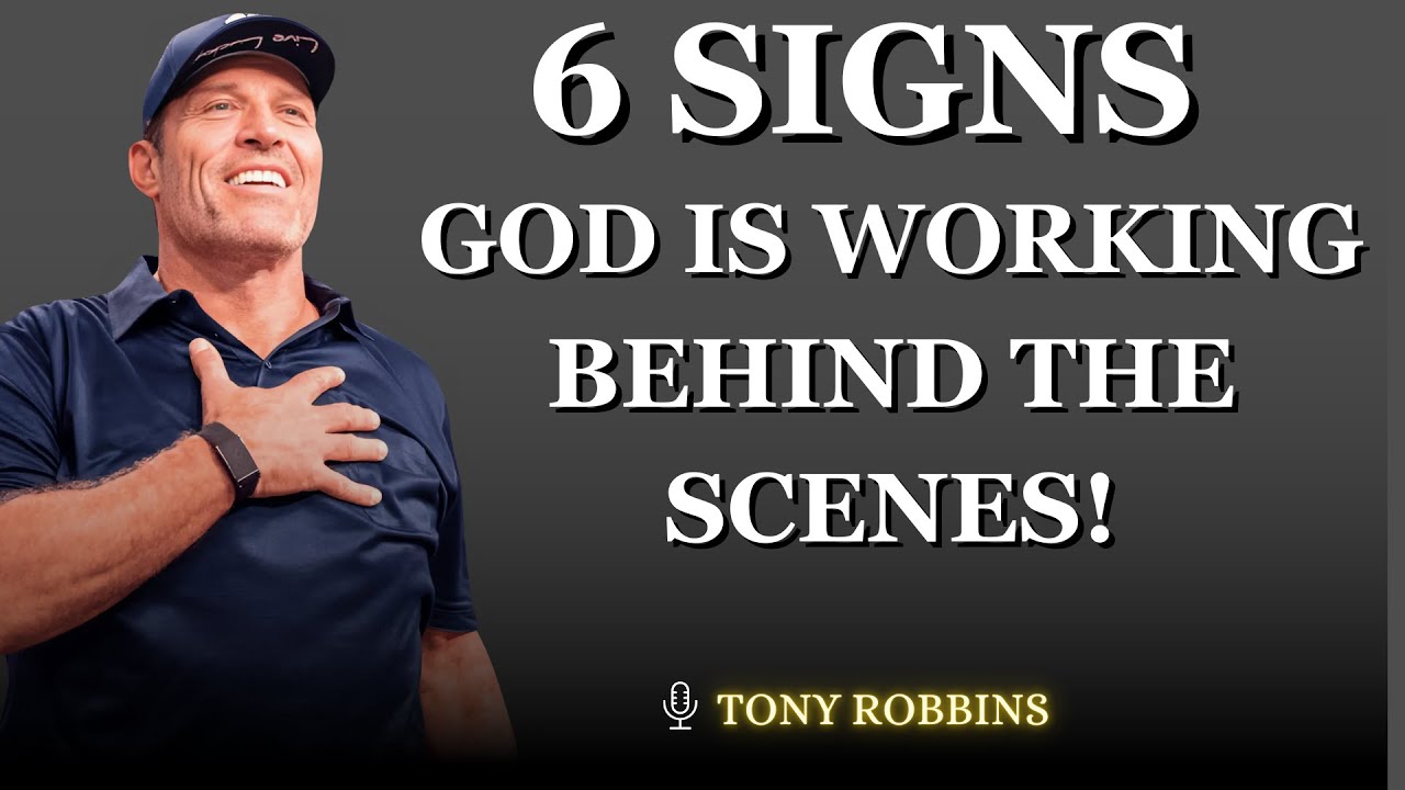 6 Powerful Signs God Is Working Behind the Scenes for You! | TONY ...
