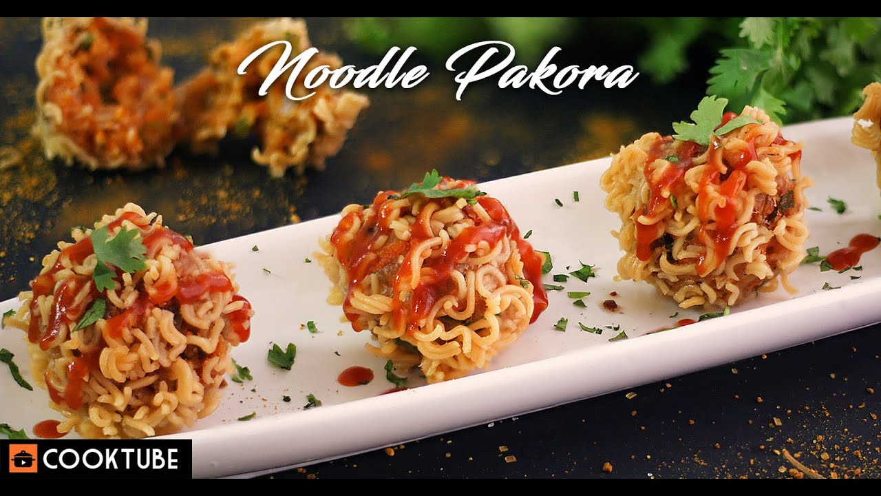 Easy Noodle Pakora Recipe | How To Make Maggi Pakora At Home | Pakoda ...