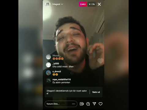 Agoni Canlı Yayında Şarkı Söylüyor (Beyaz Çizgi)